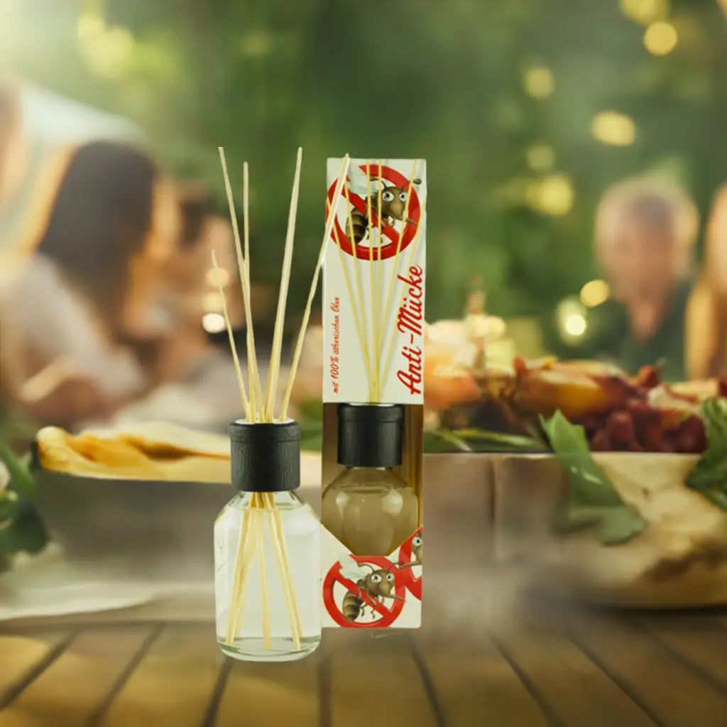 Natürlicher Diffusor gegen Mücken – mit Geraniol & Citronella